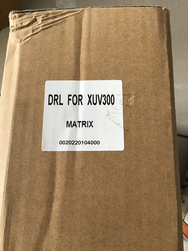 DRL FOR Mahindra XUV300 MATRIX – Motomizers